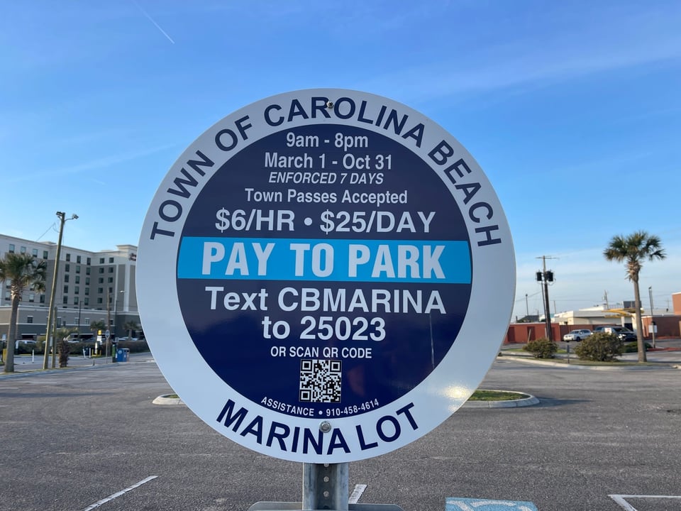 Carolina Beach Parking | Kristen Dunn