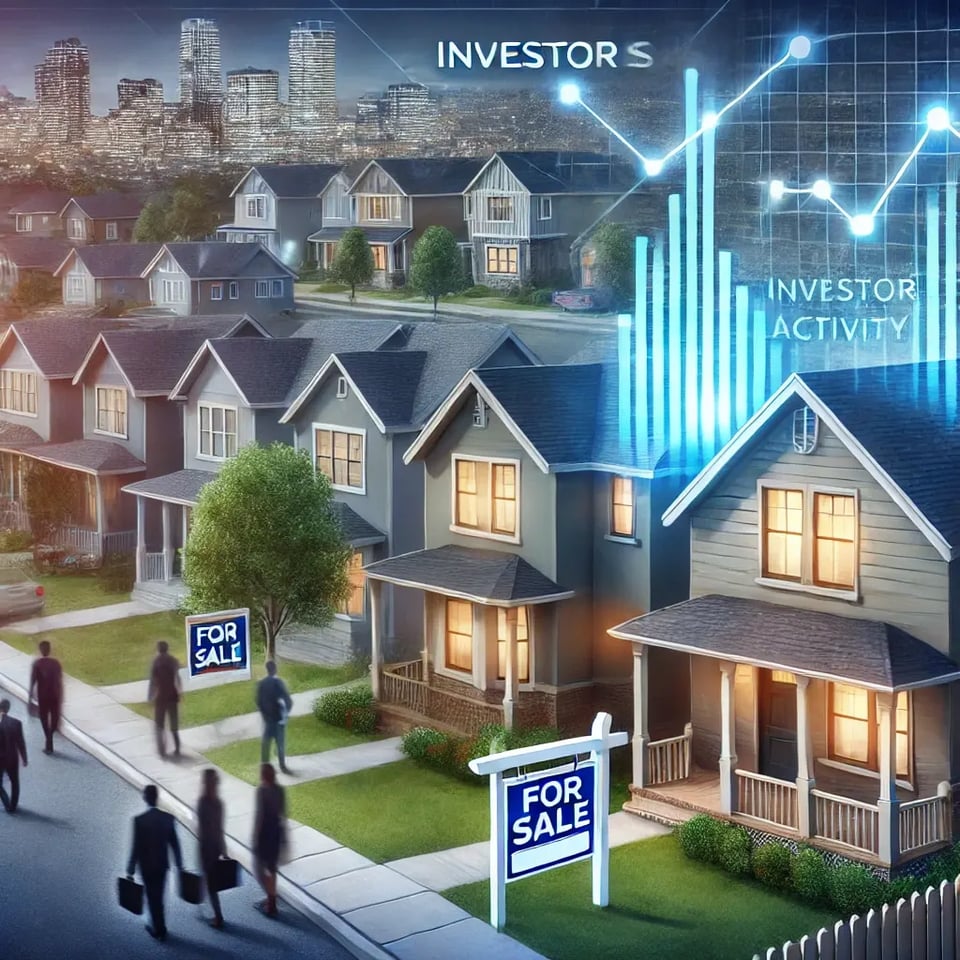 Real estate investor activity - Housing market trends 2024 | Getzels Group