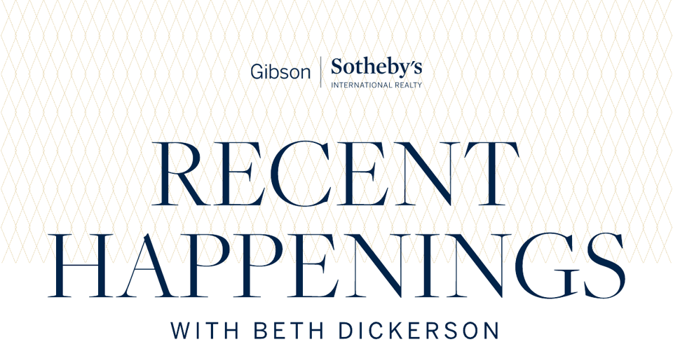 Recent Happenings with Beth Dickerson