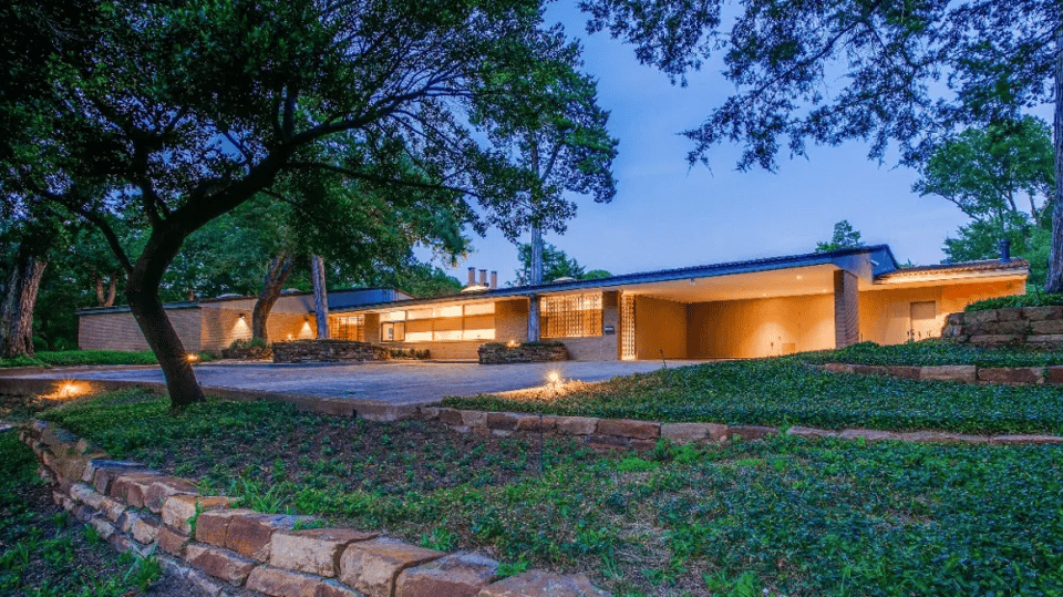 This $4 Million Midcentury Modern Time Capsule in Dallas Was Inspired ...