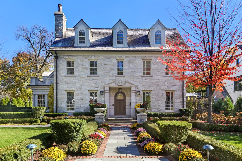 This All Stone Home In One Of The Most Prestigious Locations In Town Is ...