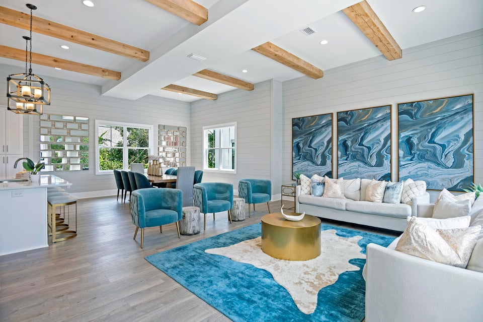How are escrow deposits handled in Florida beach markets like 30A?