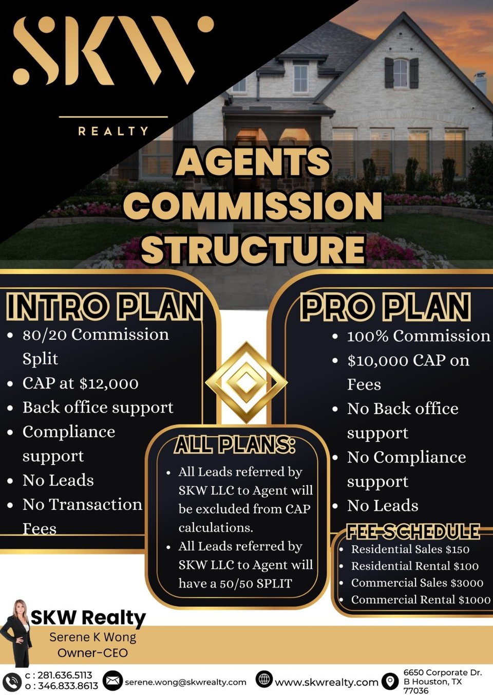 Agent Commission Structure | Serene Wong