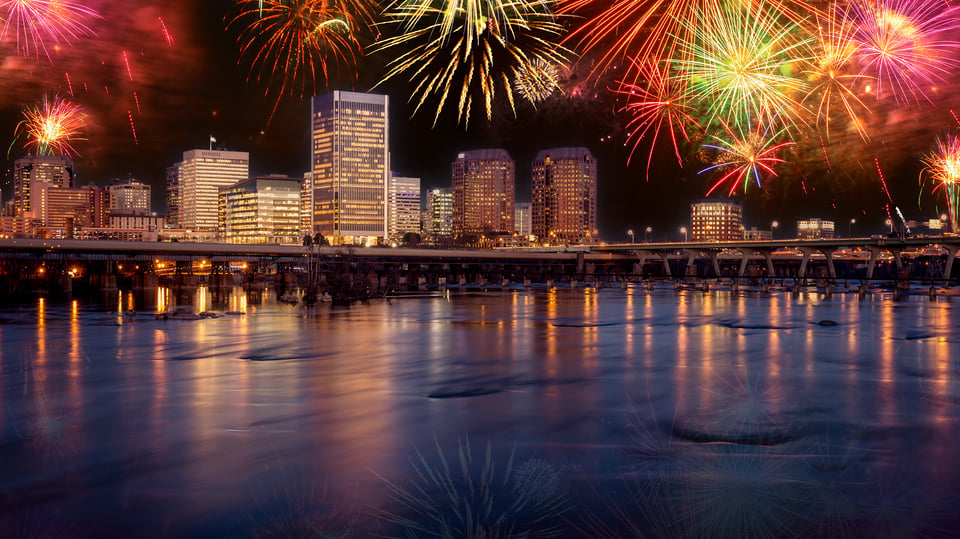 2025 RVA Fourth of July Fireworks | Providence Hill Real Estate