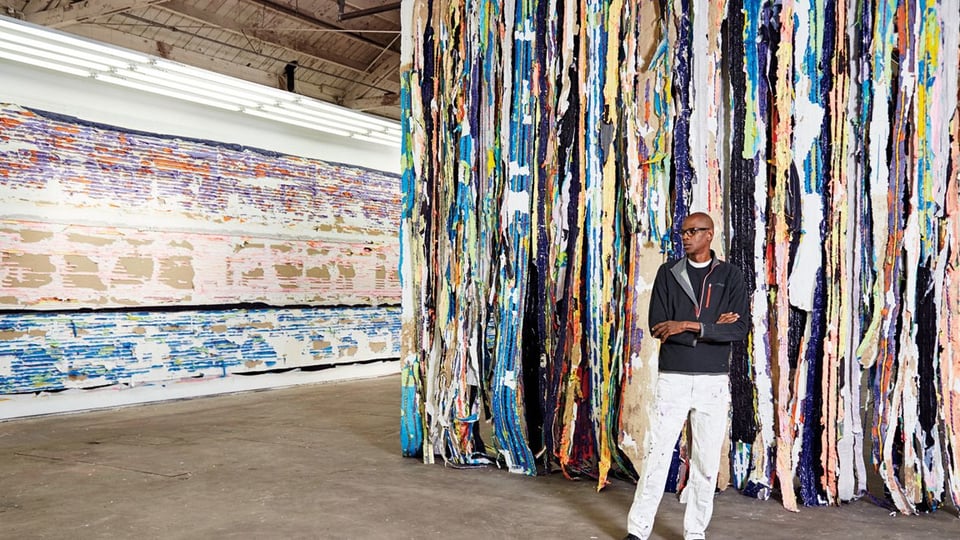 Mark Bradford Incredible Artist From South Los Angeles | Arlene ...