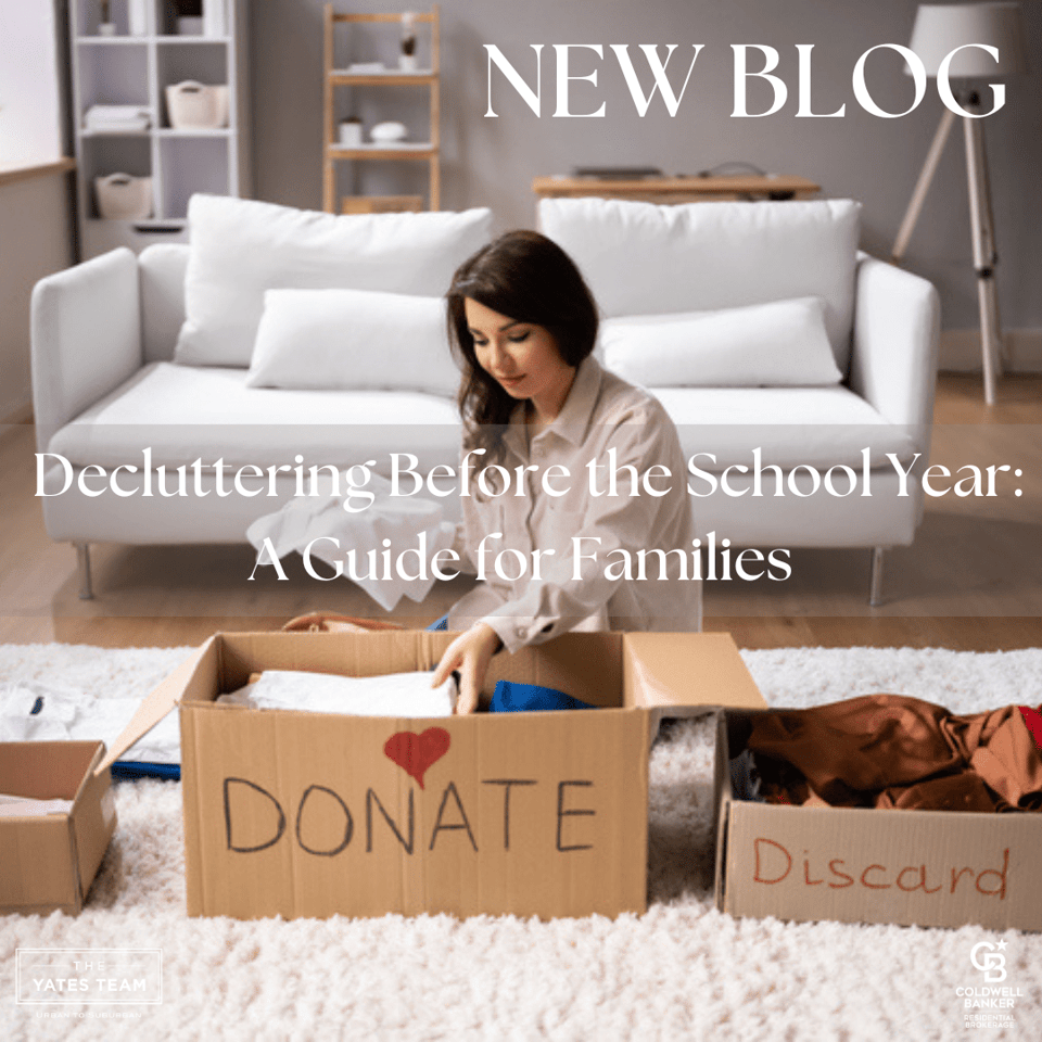 Decluttering Before the School Year: A Guide for Families