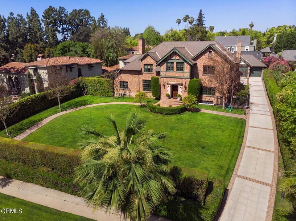 The Charles H Prisk Craftsman in Pasadena