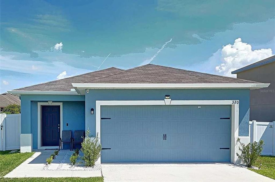 MLS# P4915570 - 320 Rooks Loop, Haines City, FL 33844