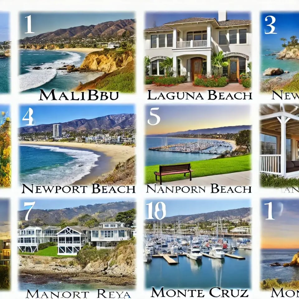 Top Coastal Destinations in California for Luxury Living | Getzels Group