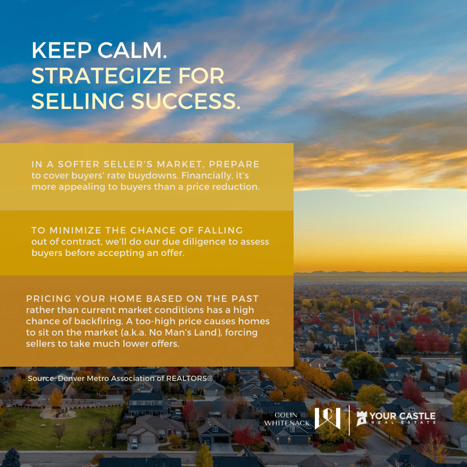 Keep Calm Strategize For Selling Success