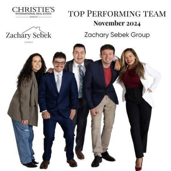 Nutley's Zach Sebek and Team Top Performer at Christie's International ...
