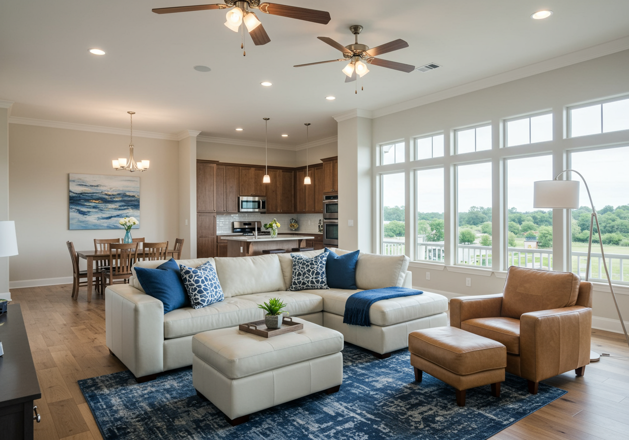Zero staging vs partially staged vs fully staged - Room Real Estate